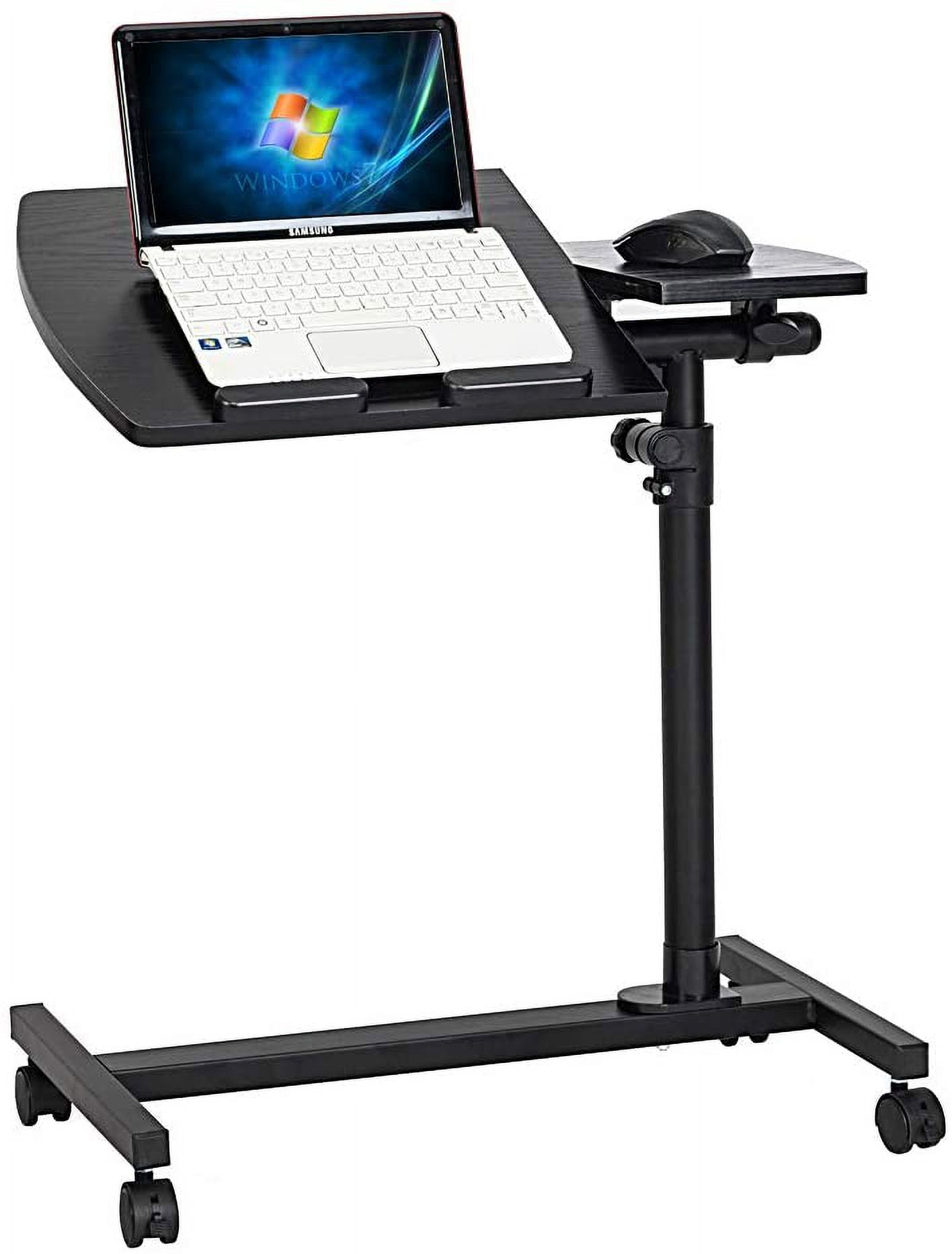 Knocbel Mobile Standing Desk Lifting Computer Laptop Table with Stopper ...