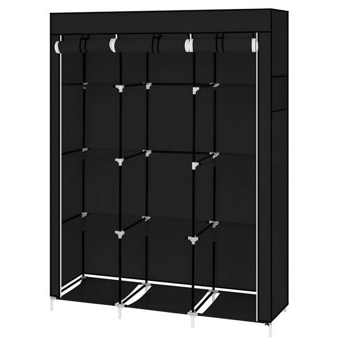 Knocbel Portable Closet Non-Woven Fabric Wardrobe Storage Organizer ...