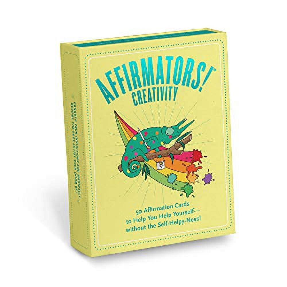 Knock Knock Affirmators! Creativity Deck: 50 Affirmation Cards to Help ...