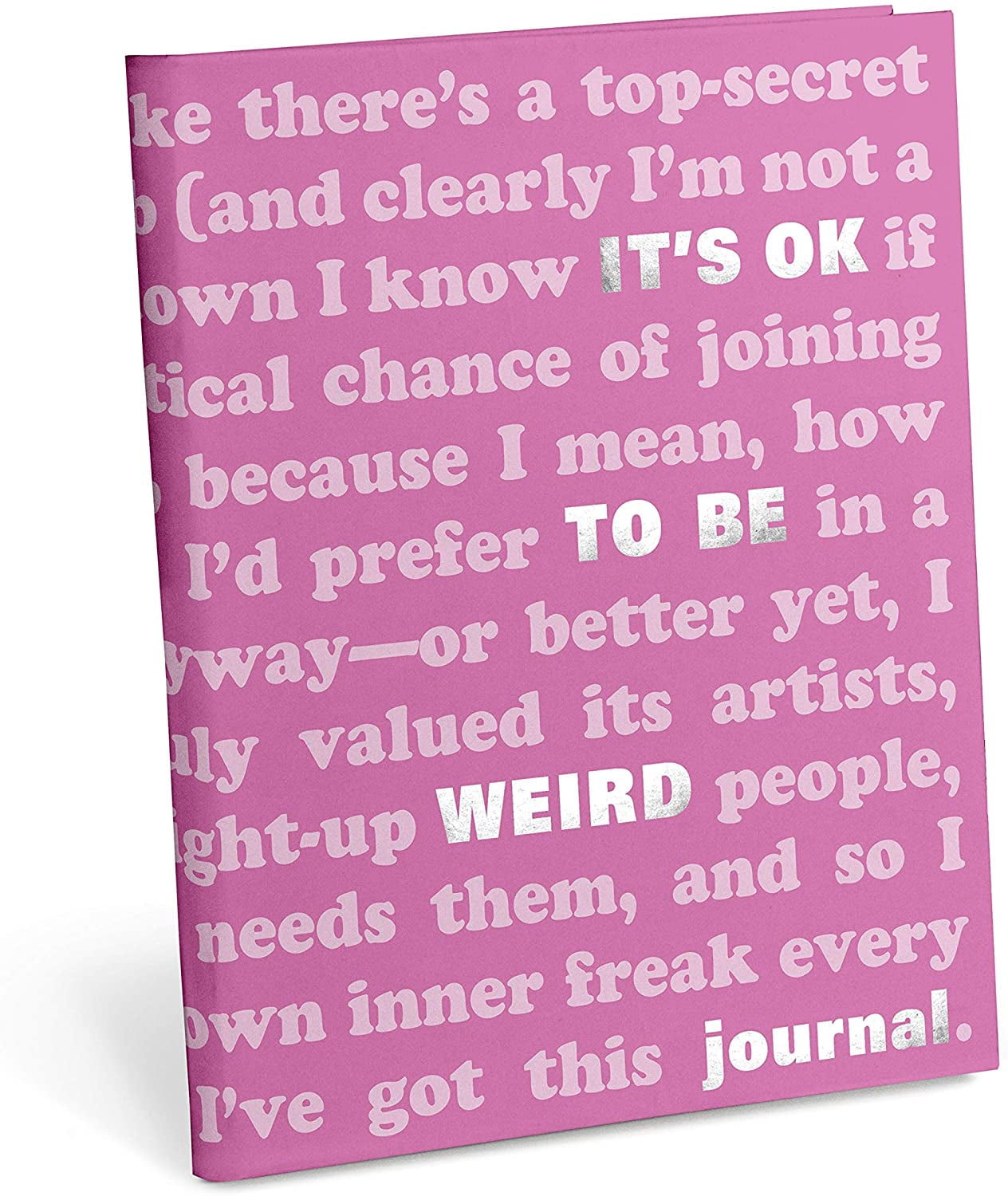Knock Knock It's OK to Be Weird Journal - Walmart.com