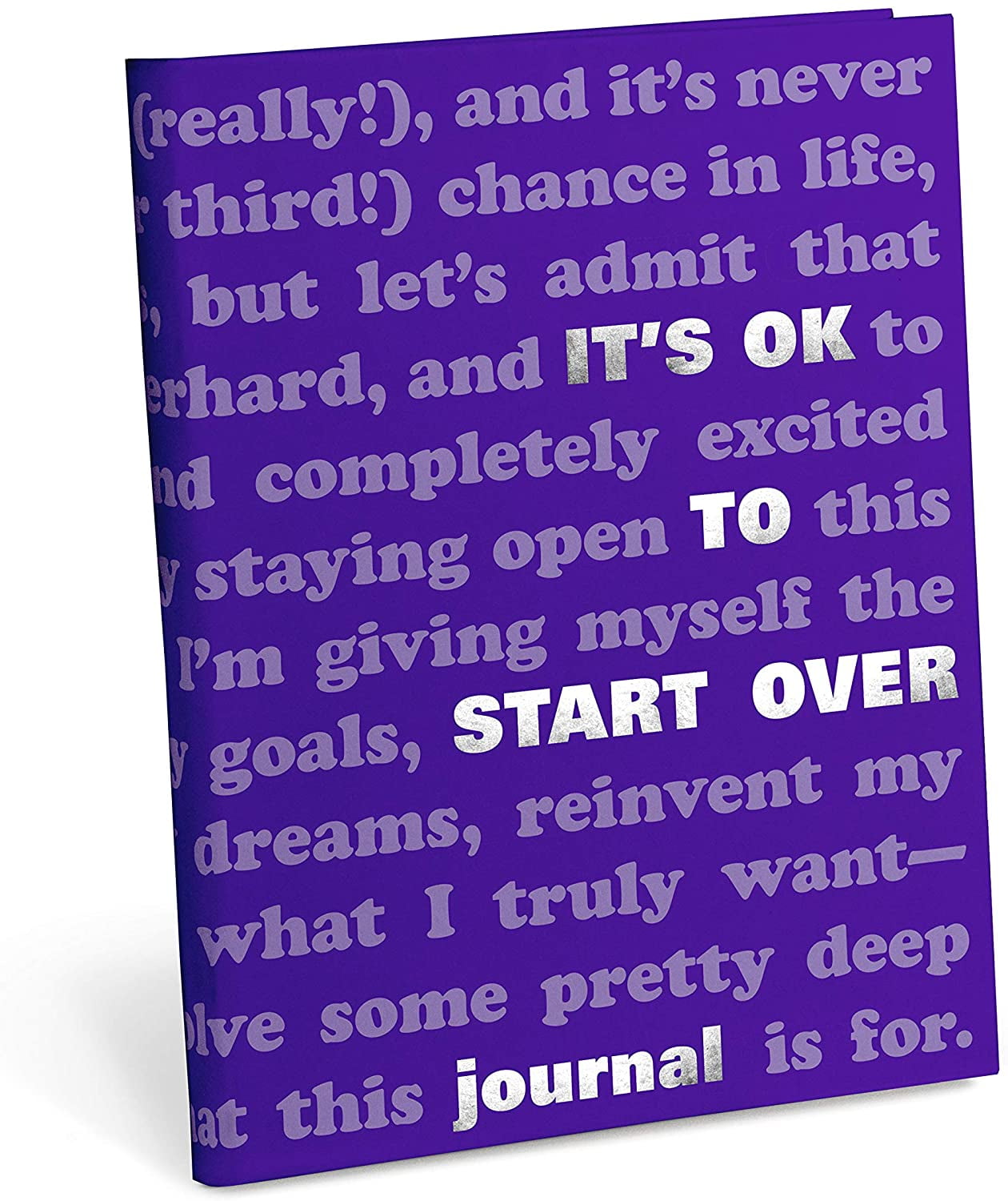 Knock Knock It's OK to Start Over Journal - Walmart Business Supplies