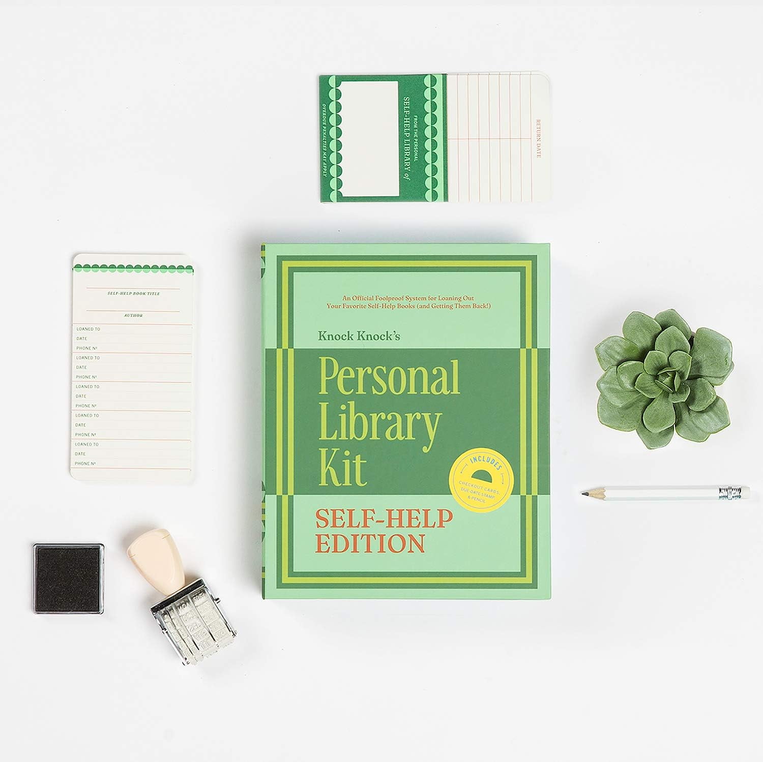 Knock Knock Self-Help Edition Personal Library Kit & Gift for Book ...