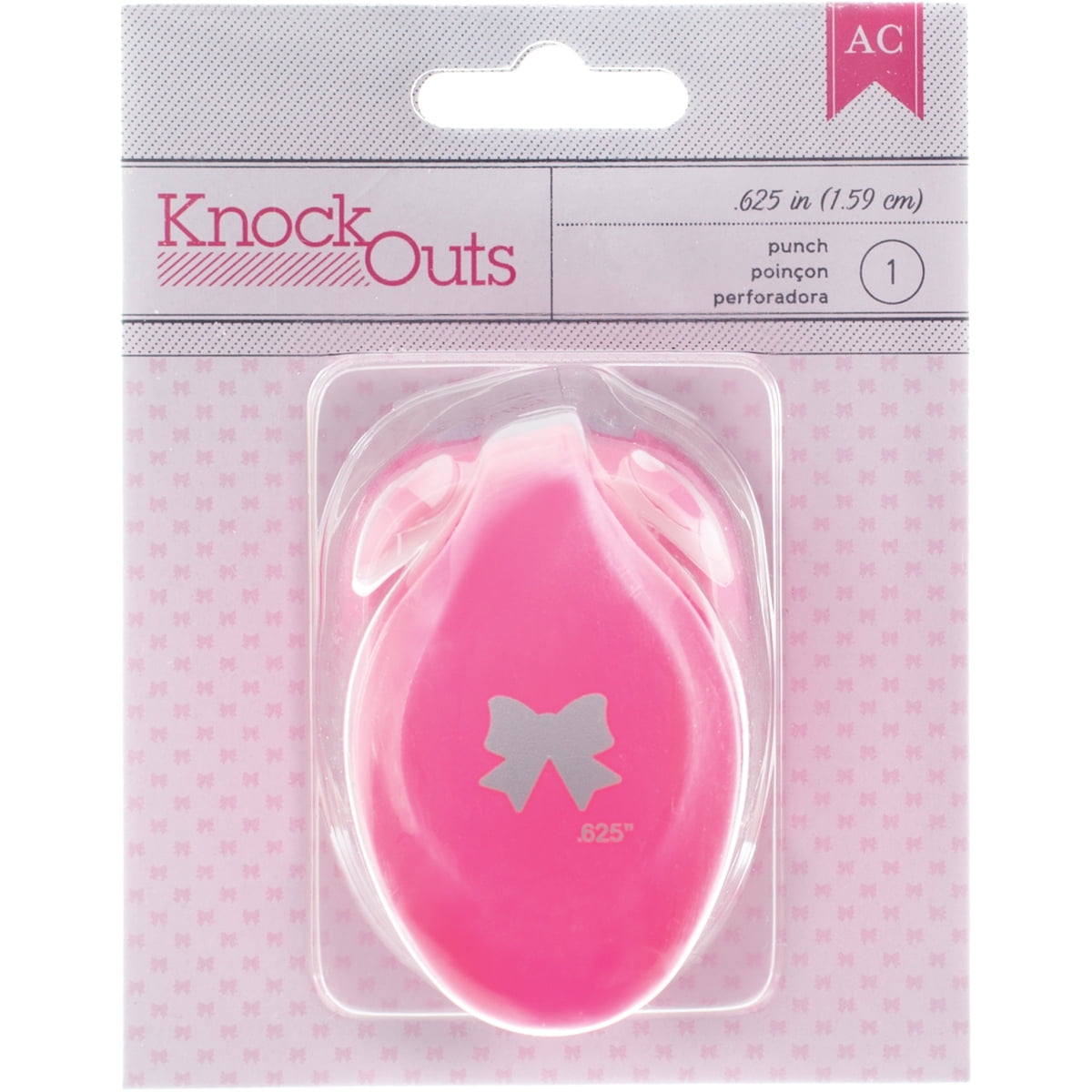Knock Outs Mini Punch, Bow, .625" - Walmart.com