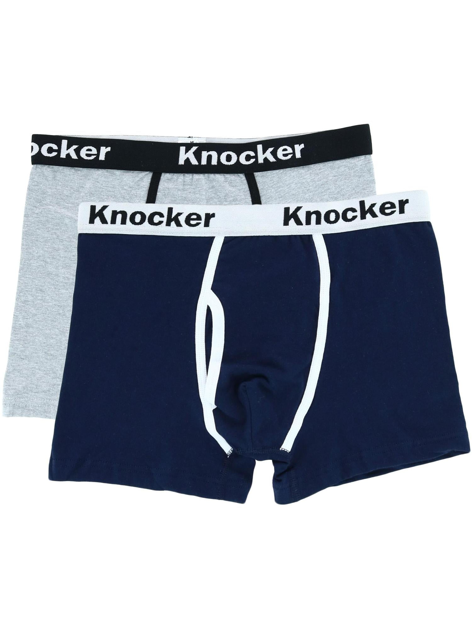 Knocker Boxer Briefs with Contrasting Trim (2 Pack) (Men) - Walmart.com