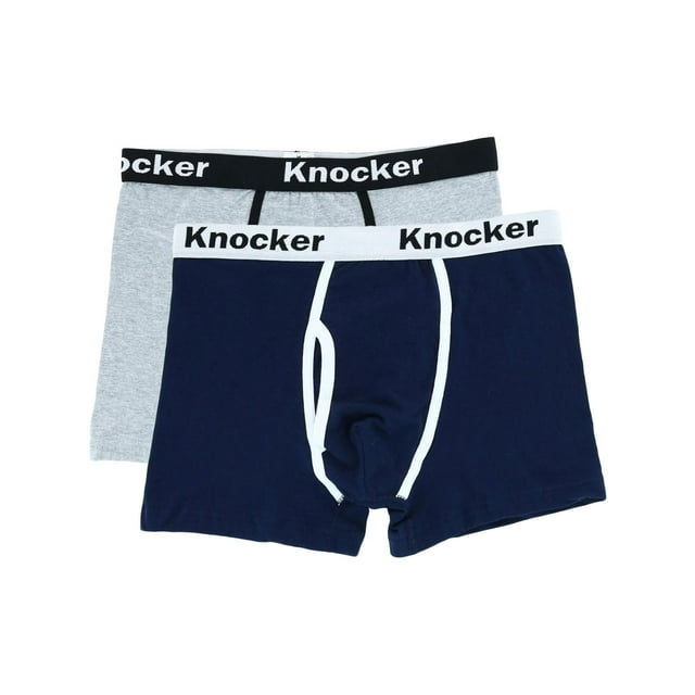 Knocker Boxer Briefs with Contrasting Trim (2 Pack) (Men) - Walmart.com