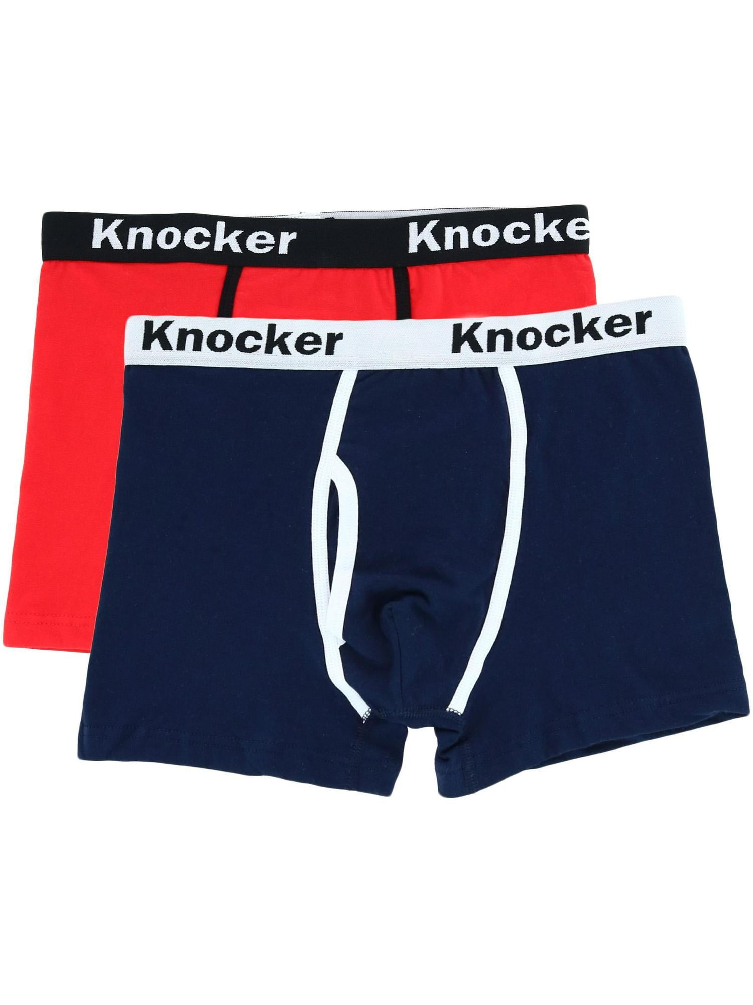 Knocker Boxer Briefs with Contrasting Trim (2 Pack) (Men) - Walmart.com