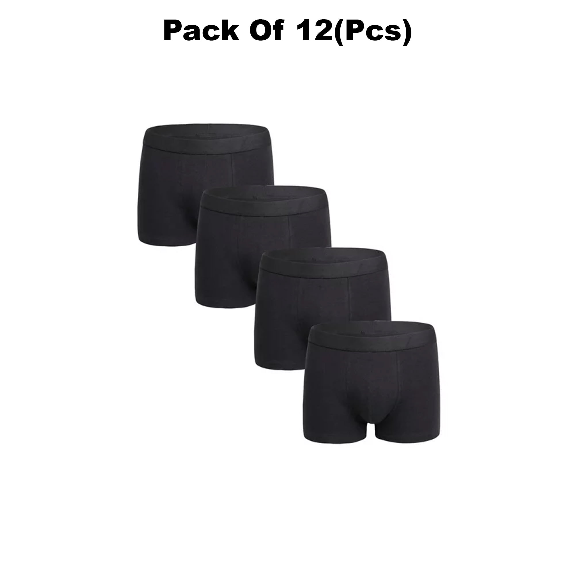 Knocker Men's Boxer Shorts Breathable Cotton 12 Pack Size: Adult ...