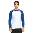 Knocker Men's Long Sleeve Baseball Raglan Shirt - Walmart.com