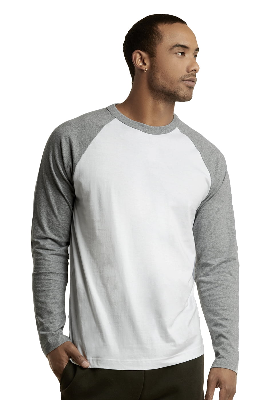 Knocker Men's Long Sleeve Baseball Raglan Shirt - Walmart.com