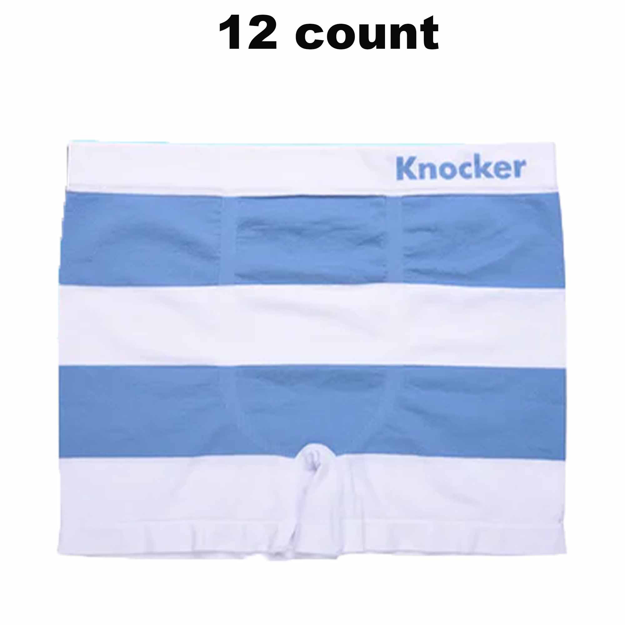 Knocker Men's Seamless Boxer Briefs (MS040M) - 12 Count - Walmart.com