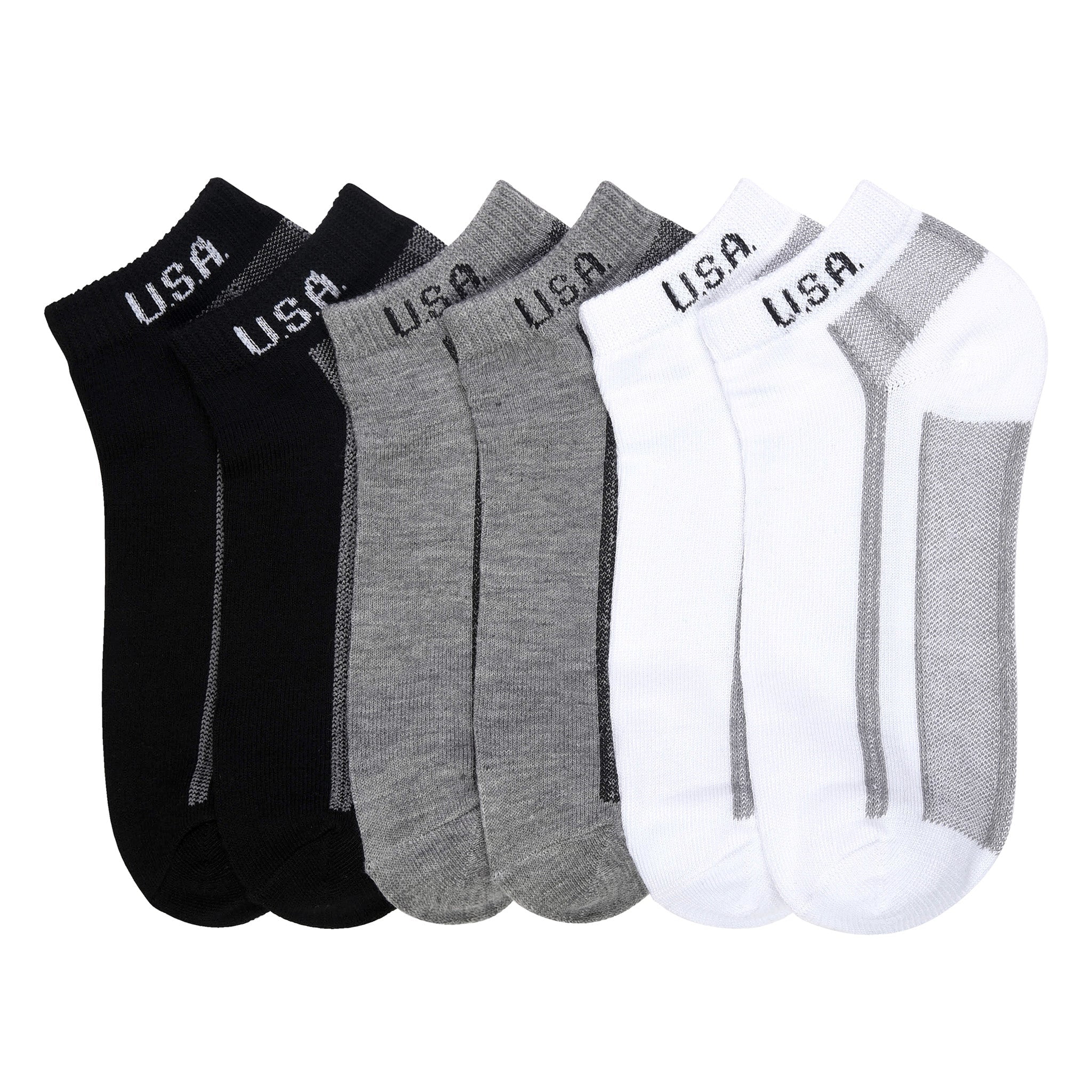 Knocker U.S.A. Band Printed Low Cut Spandex Casual Socks - Walmart.com