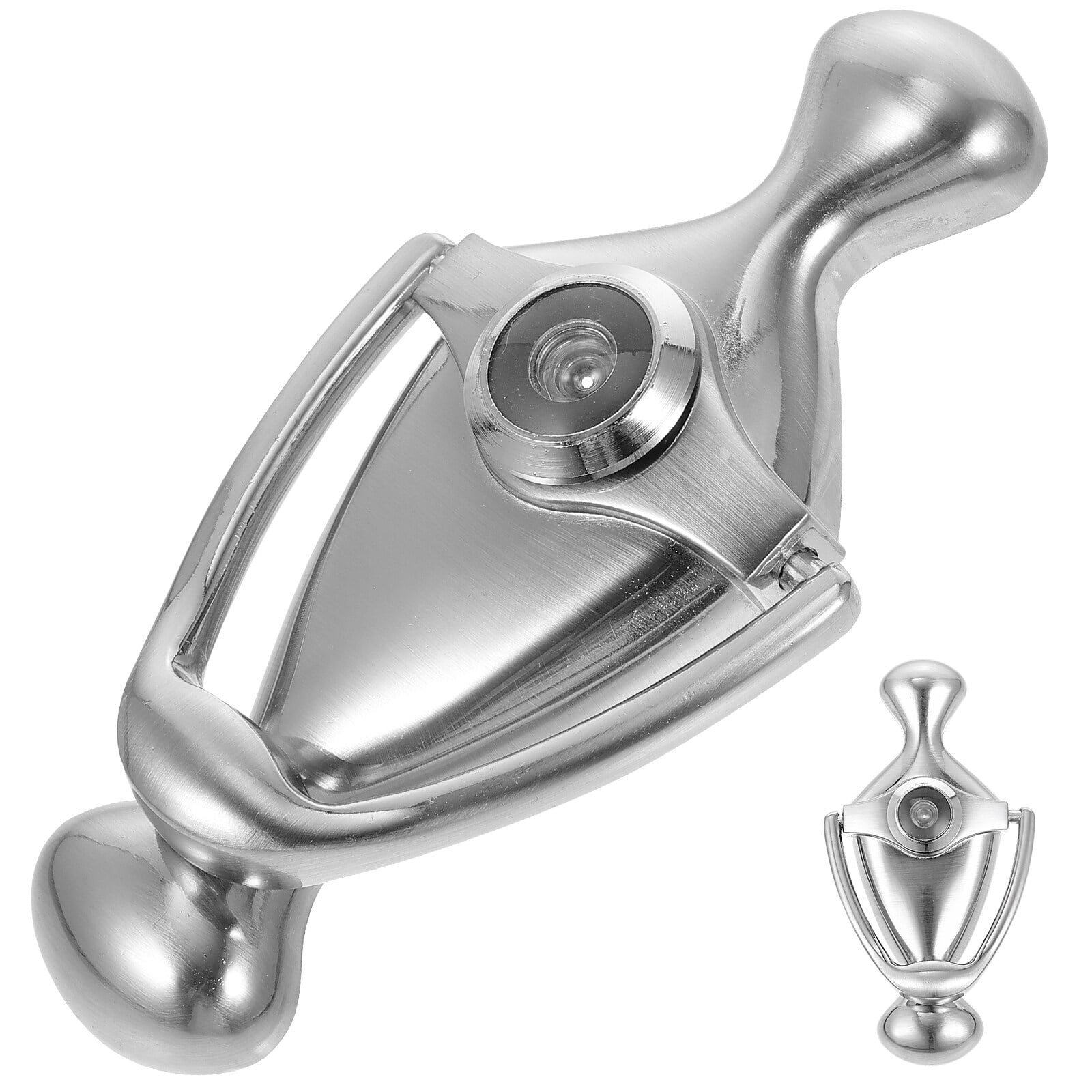 Zinc Alloy Door Knocker with Peephole for Front Door Viewer and Knocker ...