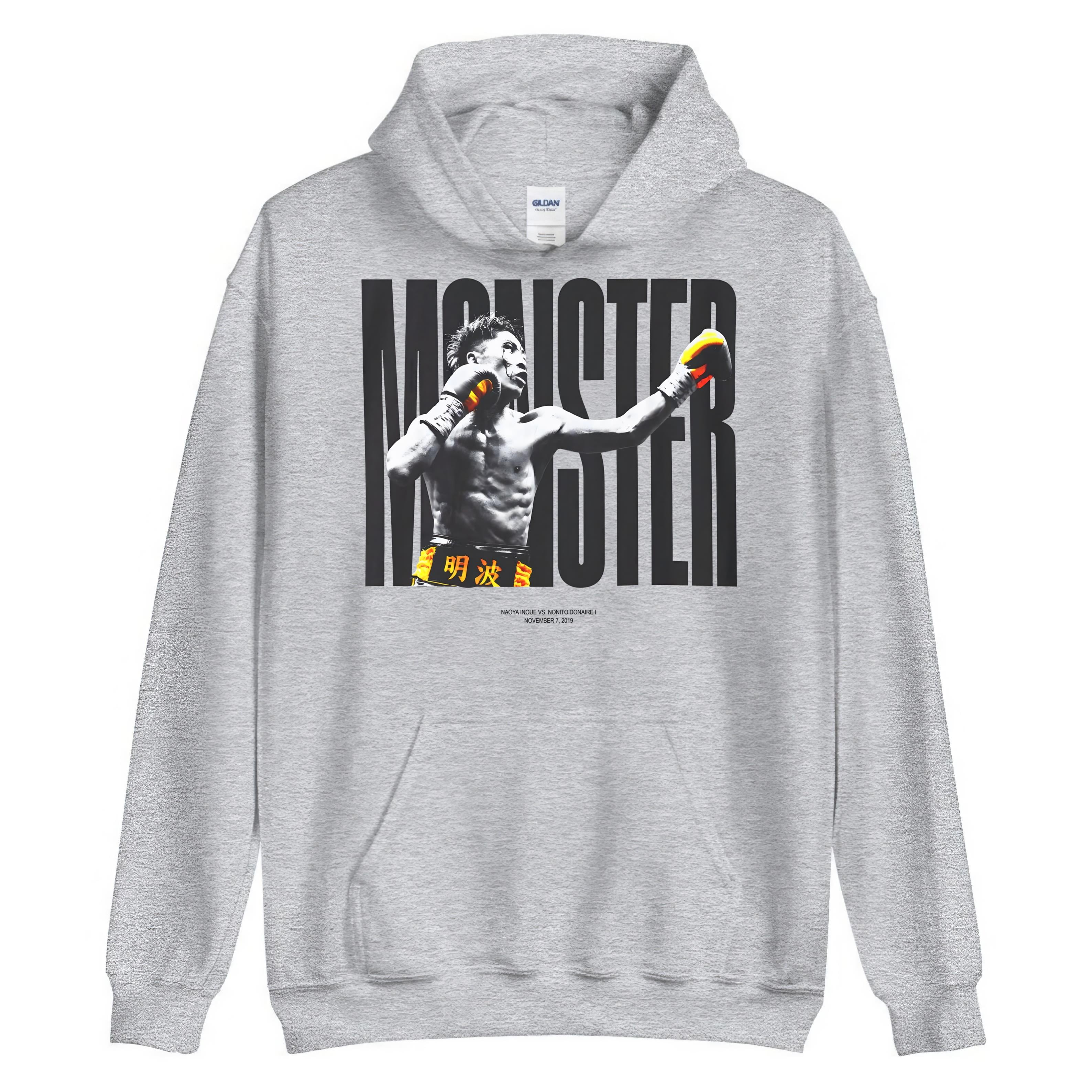 Knockout Boxing Champion Shirt, Inoue vs Donaire Fight Tee, Japanese ...