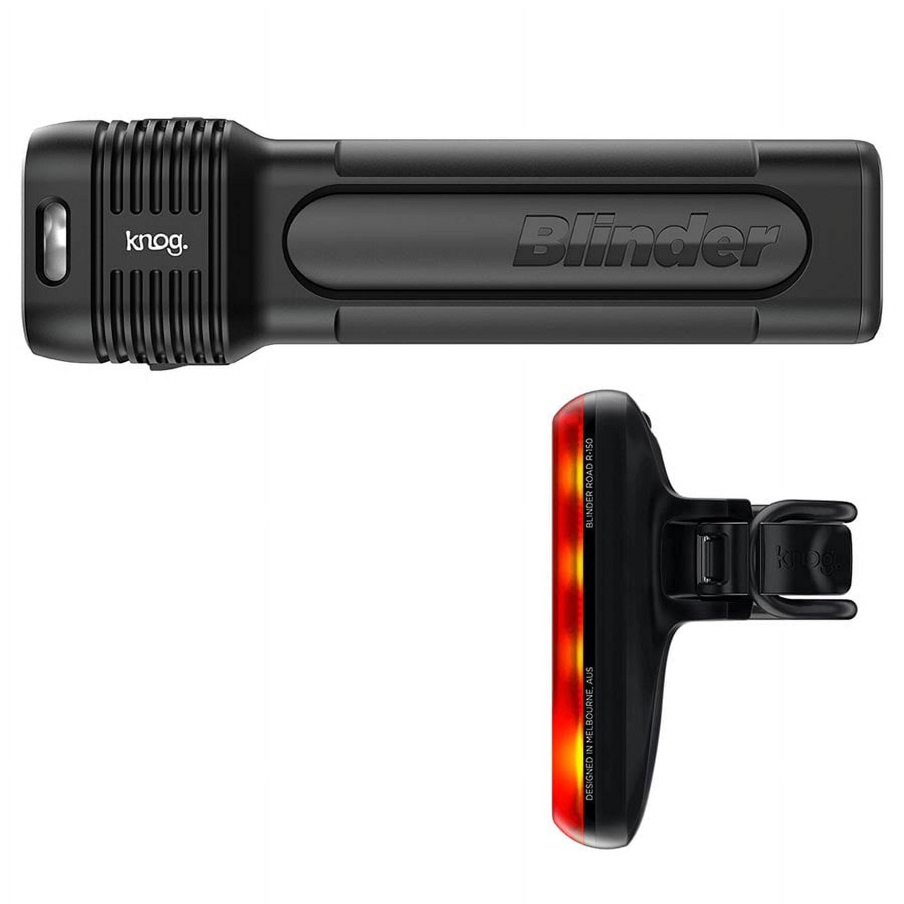 Knog Blinder 1300/ R150 Light, Front and Rear, Black, Set - Walmart.com