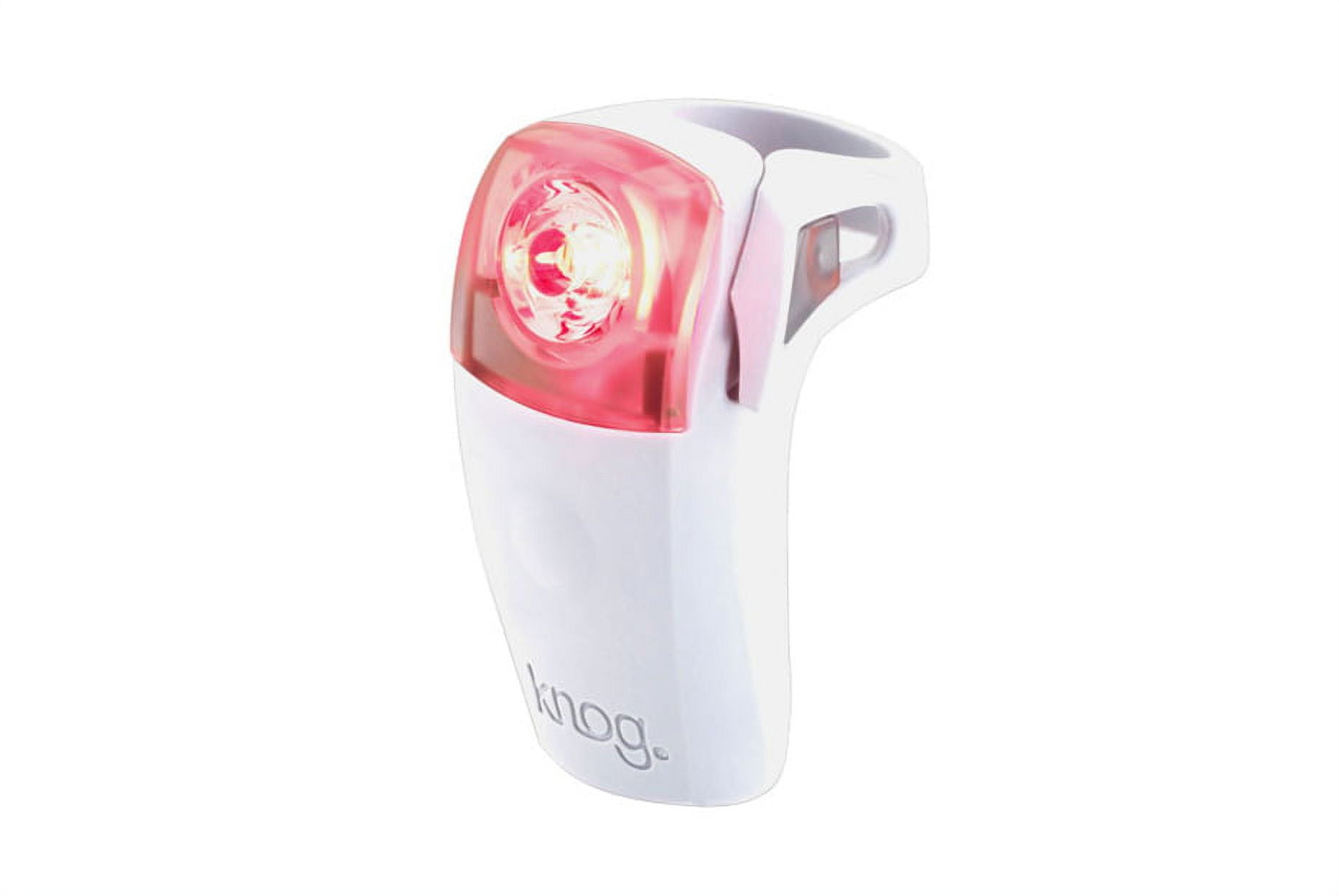 Knog Boomer Rear LED Light White Body Red Bulb Bicycle Bike Safety ...