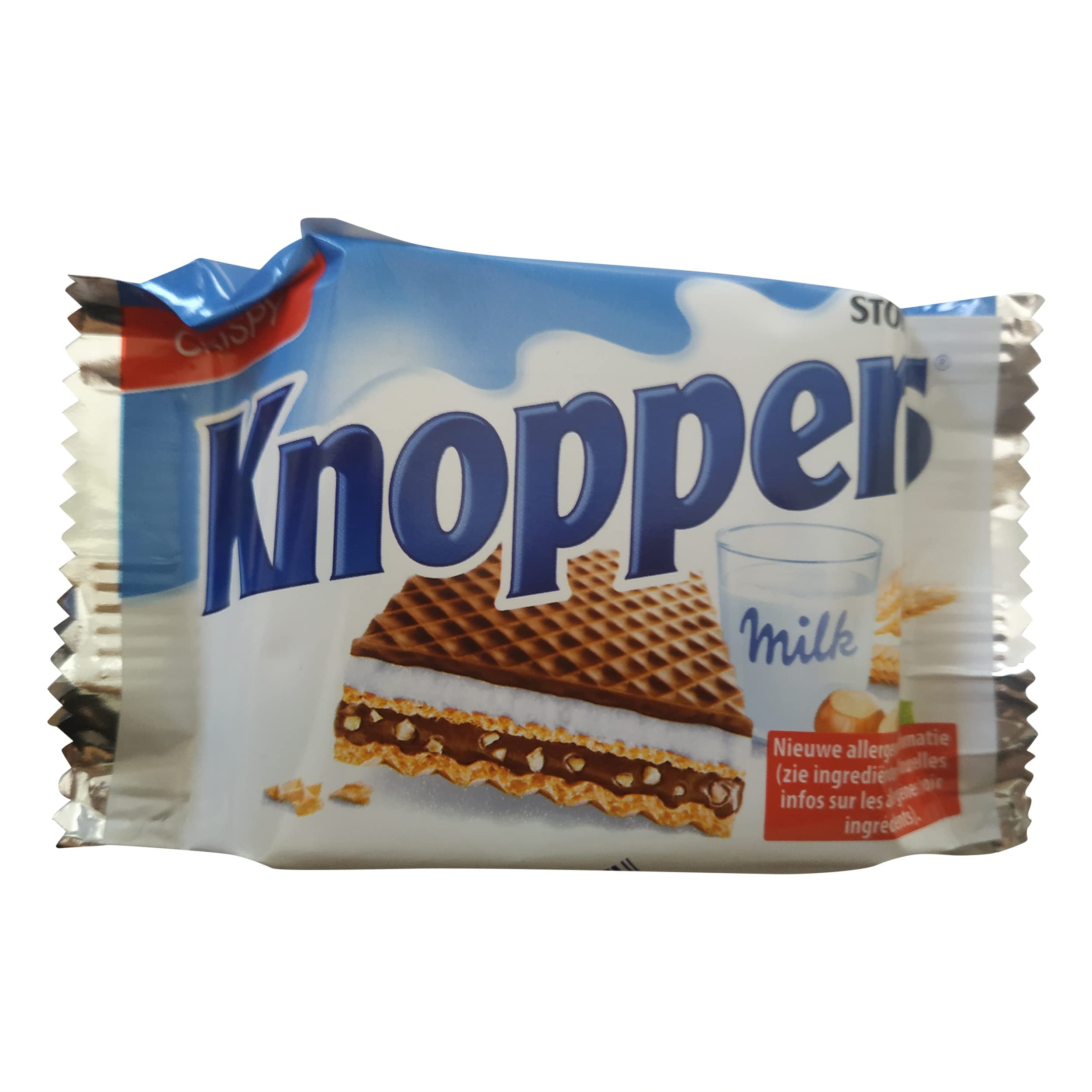 Knoppers Wafers | Knoppers AKF18 Milk Hazelnut Wafer | Crispy Wafer ...