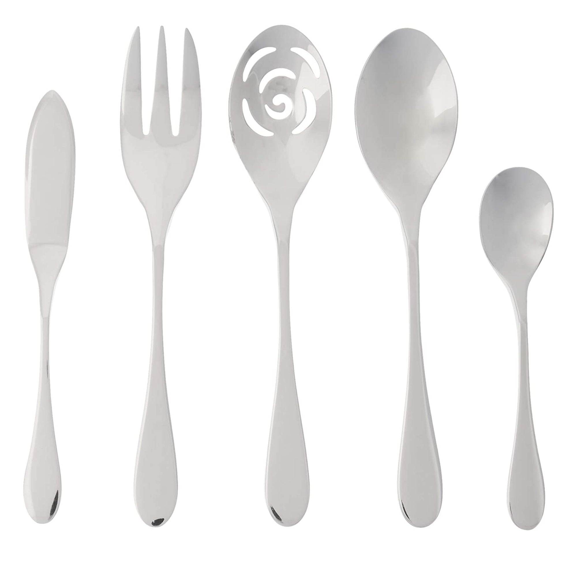 Knork Original 18/0 Gloss 5-Piece Serving Set - Walmart.com