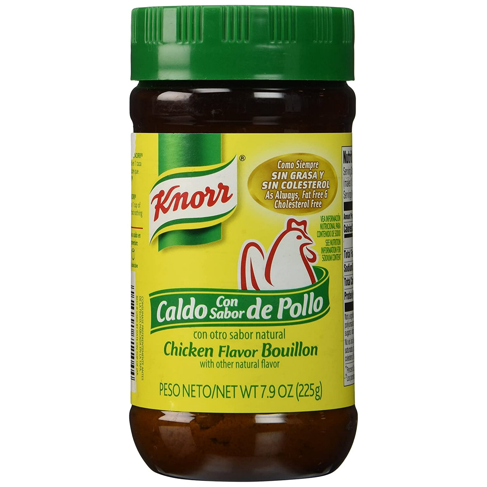 Knorr Bouillon Caldo Con Sabor De Pollo Chicken Flavor Bouillon 7.9 ...