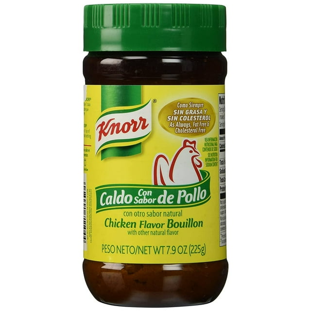 Knorr Bouillon Caldo Con Sabor De Pollo Chicken Flavor Bouillon 7.9 ...