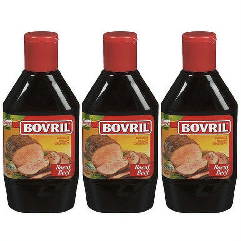 Knorr Bovril Liquid Beef Bouillon, 250ml, Bulk Order of 3 Pack ...