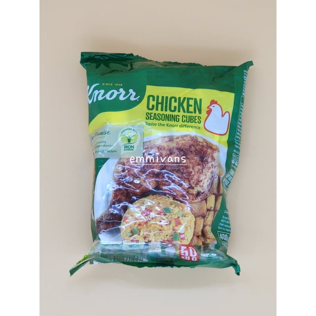 Knorr Chicken Flavor Seasoning Cube / Nigeria Knorr Cube (50countsx80g ...