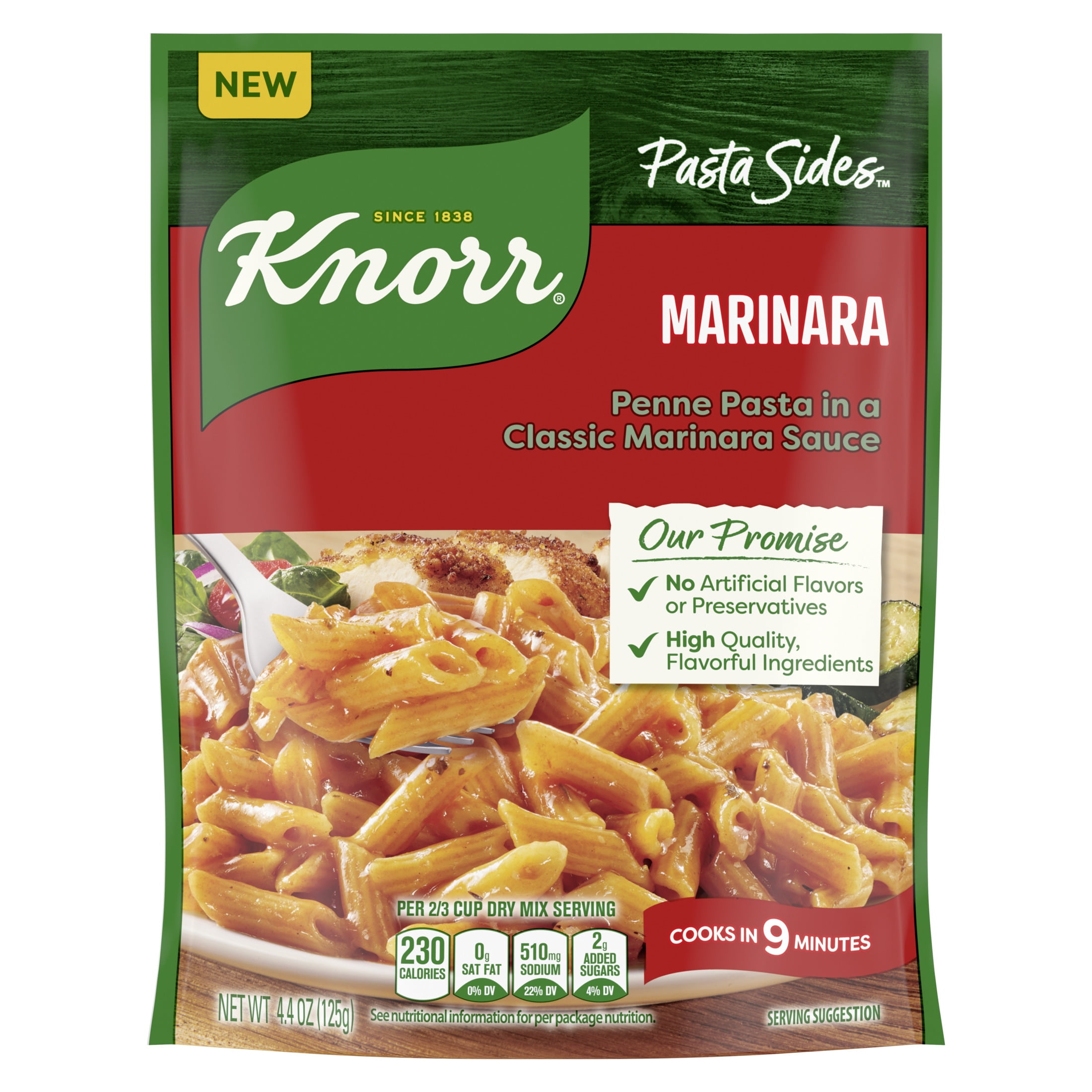 Knorr Chicken Long Grain Rice and Vermicelli Pasta Blend Rice Sides No Artificial Flavors, 5.6 ...
