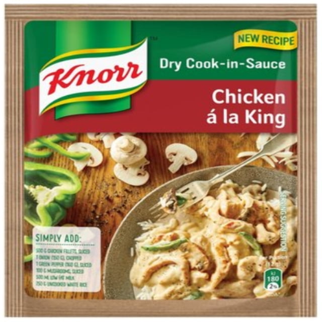 Knorr Cook In Sauces Chicken A La King 48g Sachet - Walmart Business ...