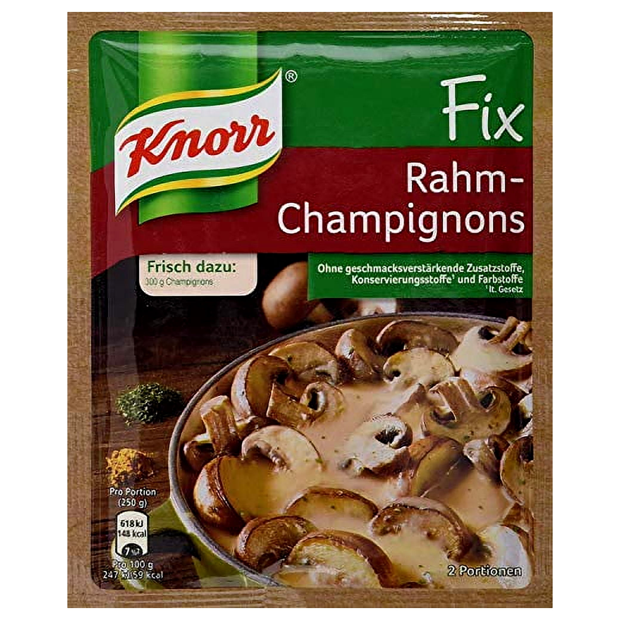Knorr Fix Cream Mushroom (Rahm-Champignons) - Product of Germany ...