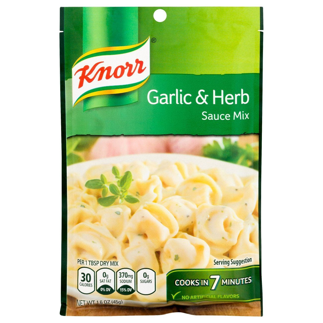 Knorr Knorr Garlic Herb Sauce Mix - 1.60 oz - Walmart.com