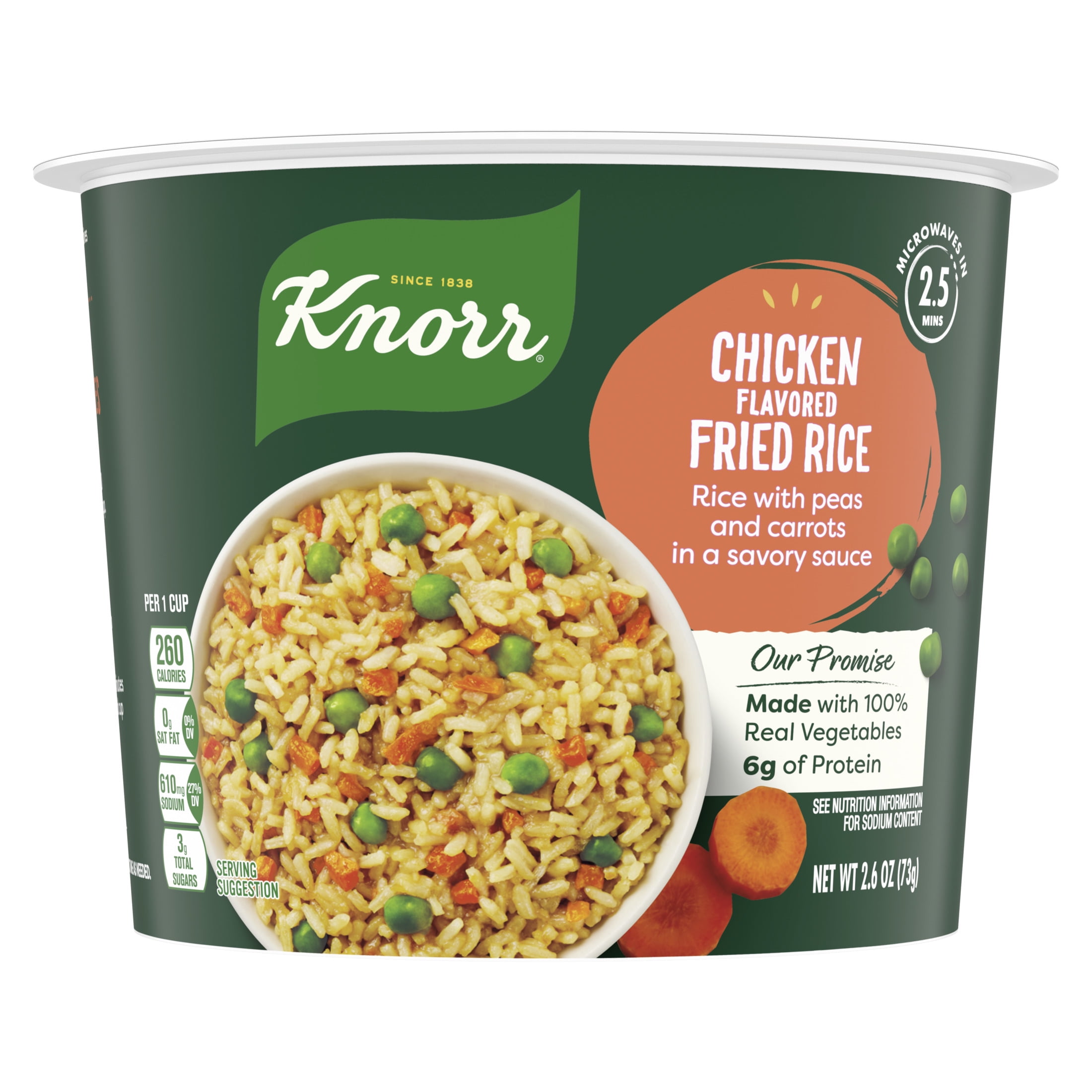 Knorr Instant Chicken Fried Rice Side Dish, No Artificial Flavors ...