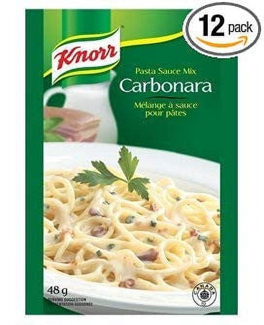Knorr Pasta, Carbonara, 48g/1.7oz - 12pk {Imported from Canada ...