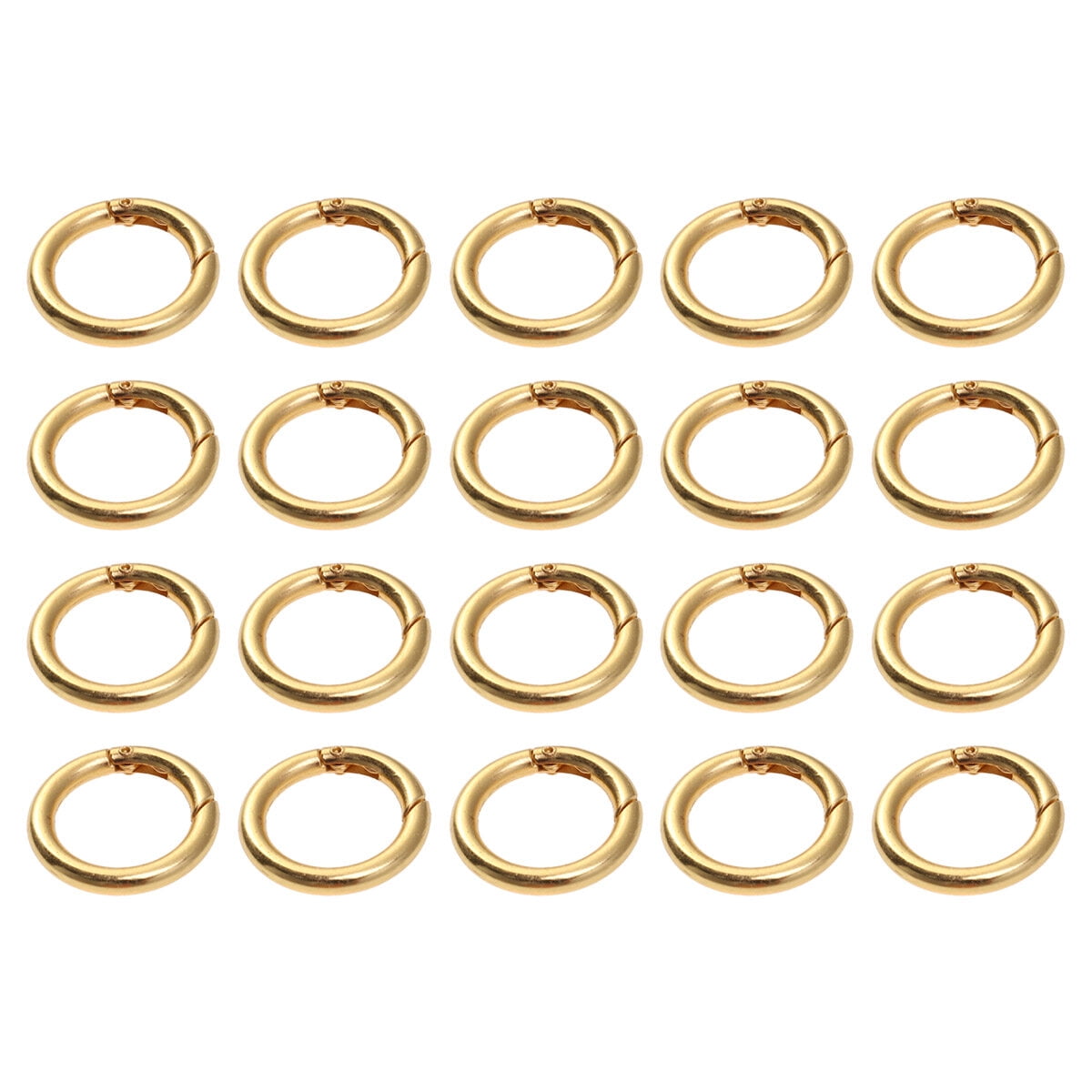 Monyance jump ring jewelry 20 Zinc Key Chain Rings for Handbag Key Ring ...