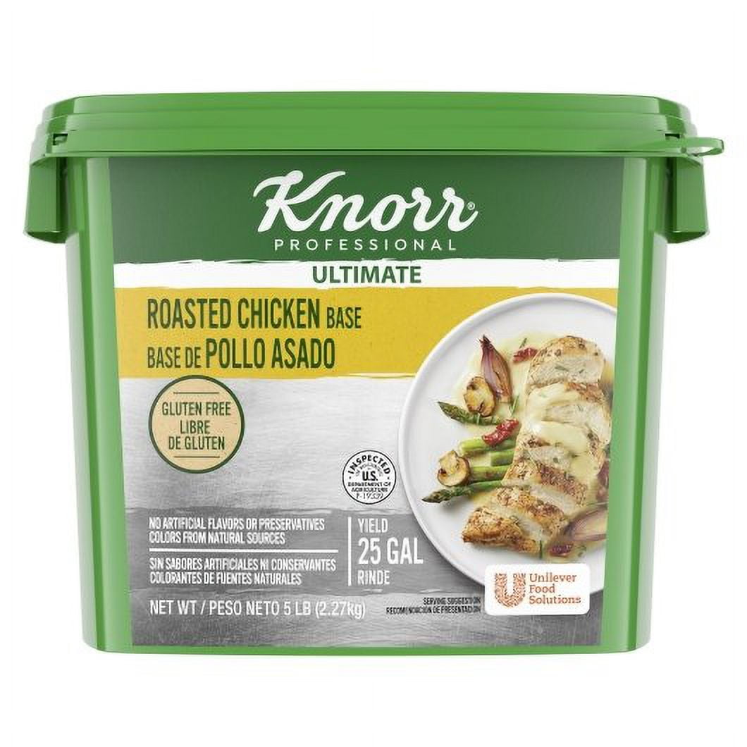 Knorr Professional Ultimate Roasted Chicken Stock Base, 5 Pound -- 4 ...