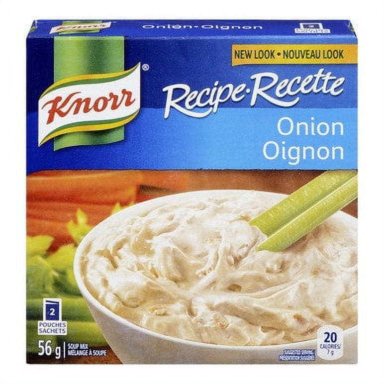 Knorr Recipe Onion Soup Mix 2 Pouches-56g, 24 count {Imported from Canada} - Walmart.com