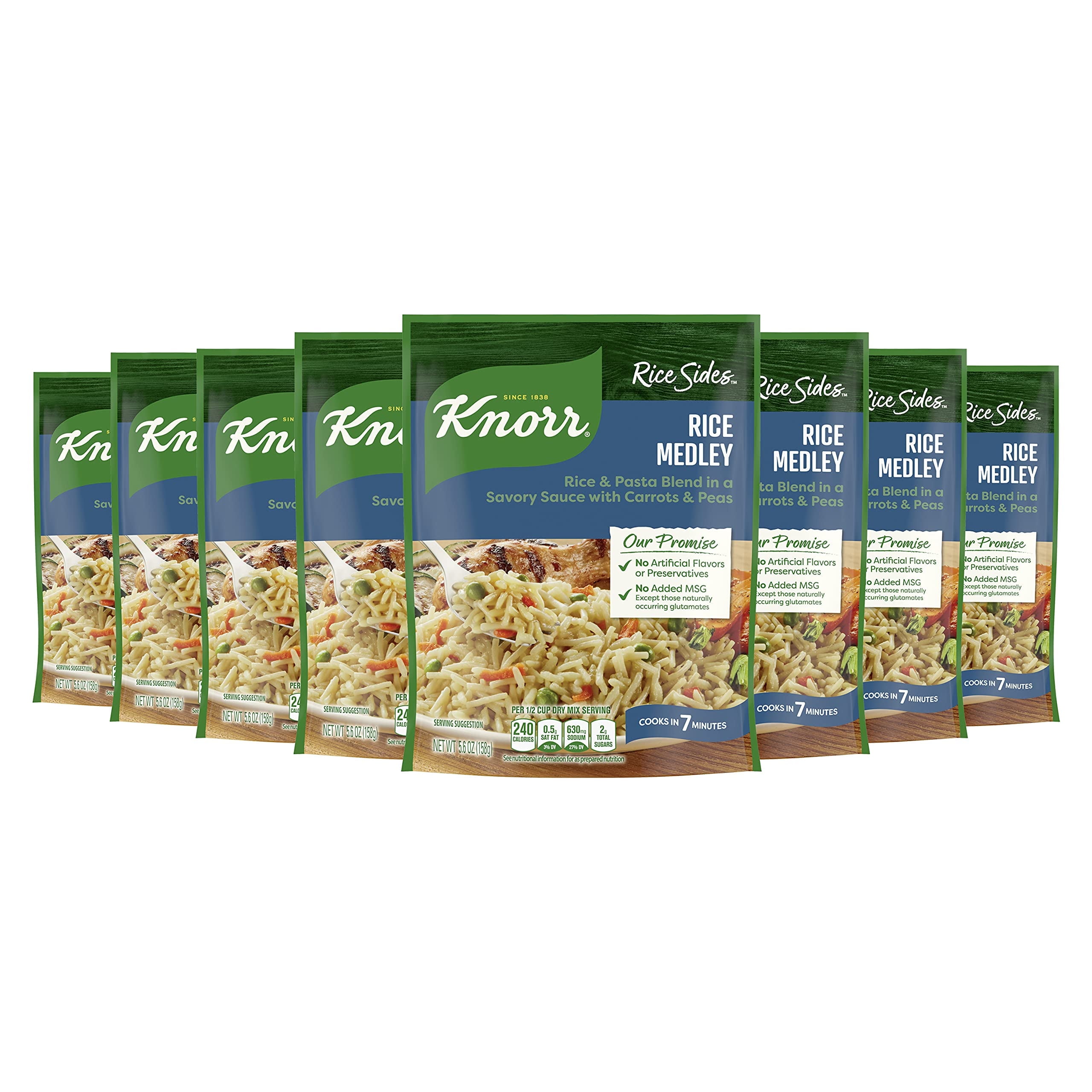 Knorr Rice Side Dish, .. Medley, 5.6 oz (Pack .. of 8) - Walmart.com