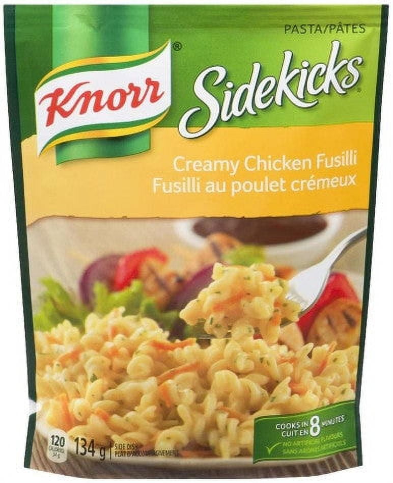 Knorr Sidekicks Creamy Chicken Pasta Dish, Fusilli, Carrots and ...