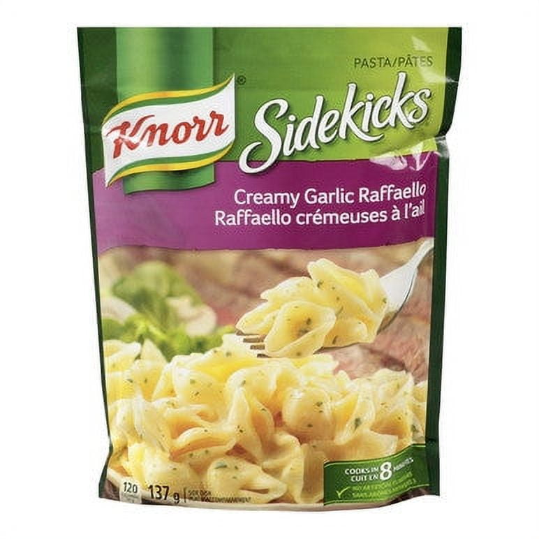 Knorr Creamy Garlic Raffaello Pasta Sidekicks, 137g, 8ct, Imported from ...