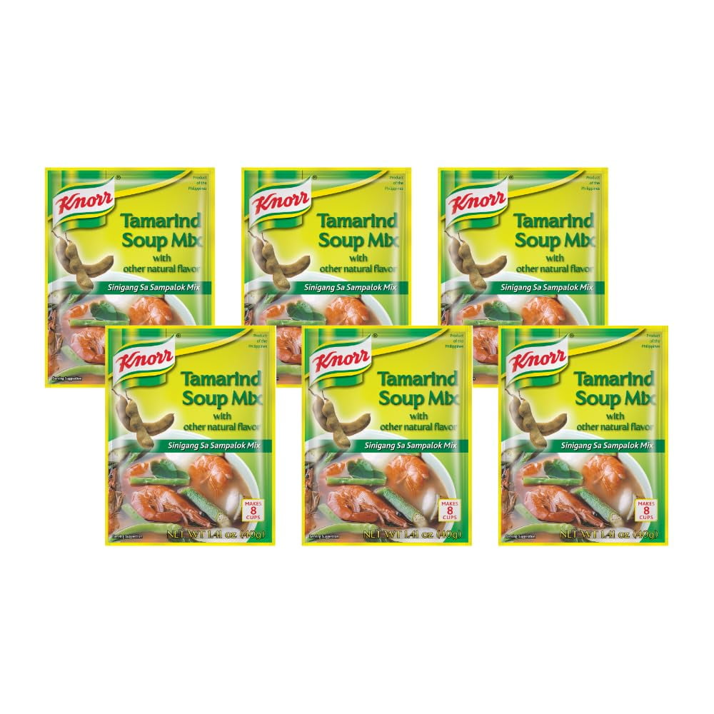 Knorr, Tamarind Soup Base, Pack of 6, 1.41 oz each - Walmart.com