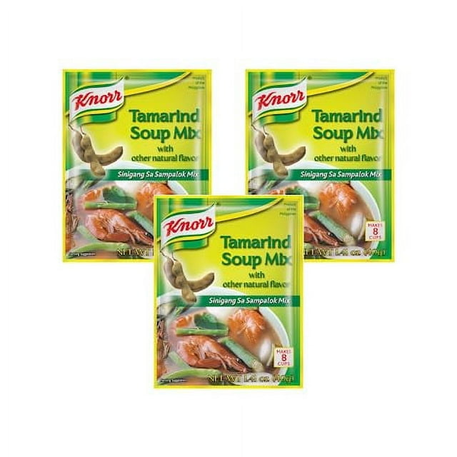 Knorr Tamarind Soup Mix .. (Sinigang sa Sampalok Mix), .. 1.41oz (40g ...