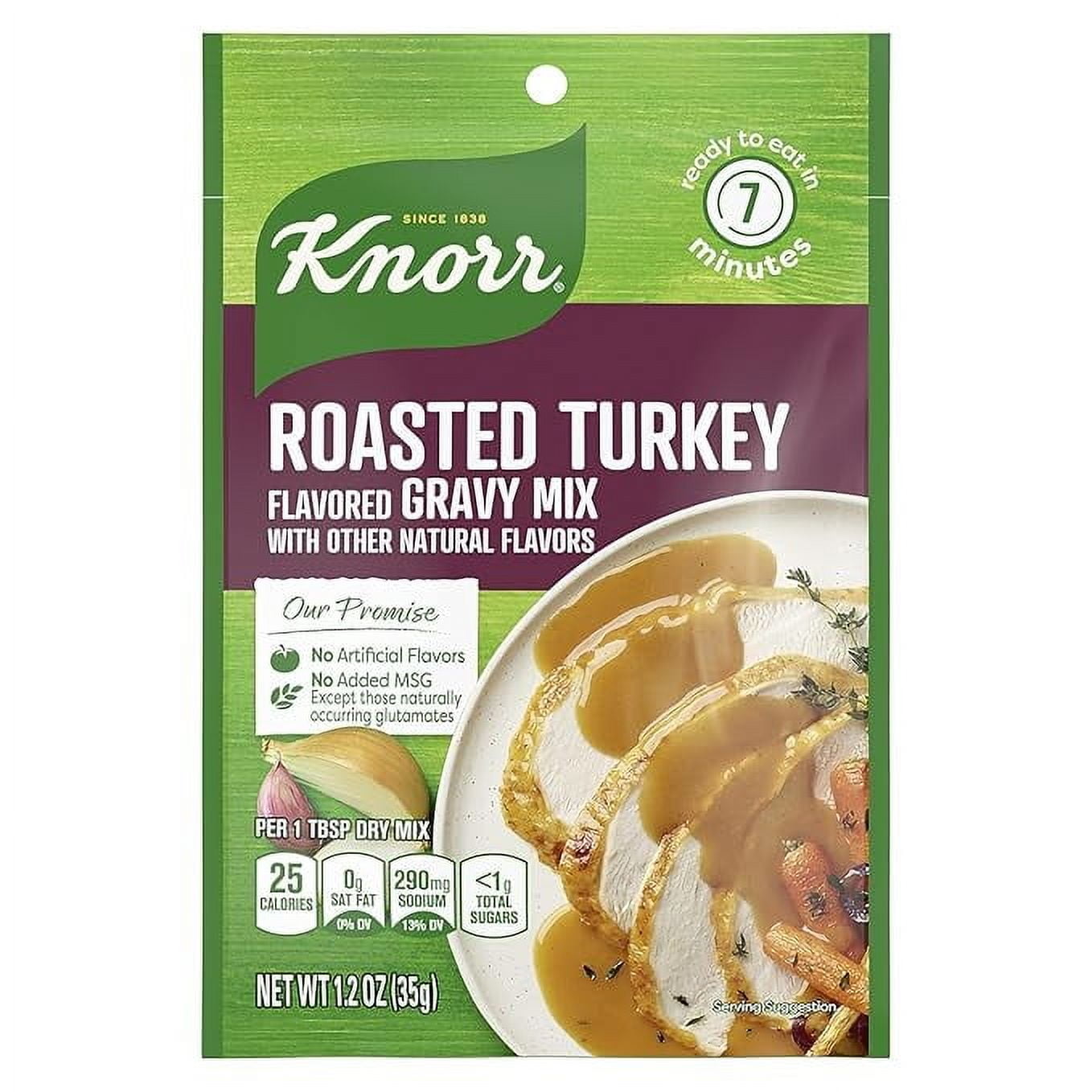 Knorr Turkey Gravy Mix Roasted Turkey For Delicious Easy Meals and Side ...