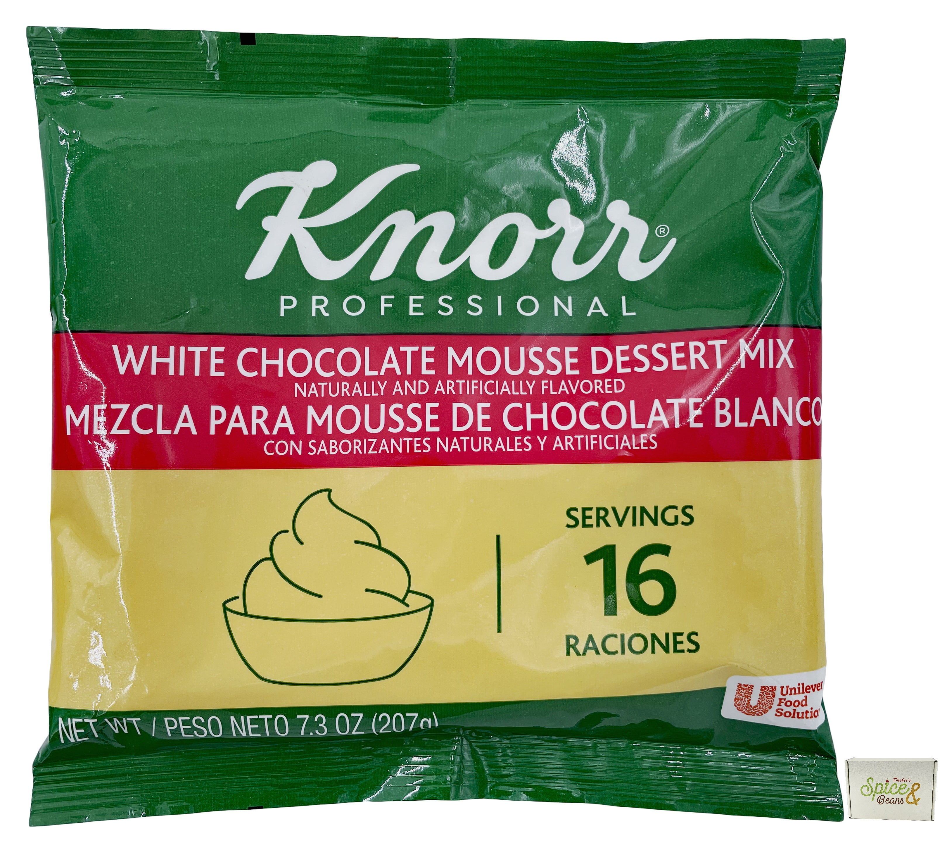 Knorr White Chocolate Mousse Mix 7.3 oz. - Pack of 2 - Walmart.com