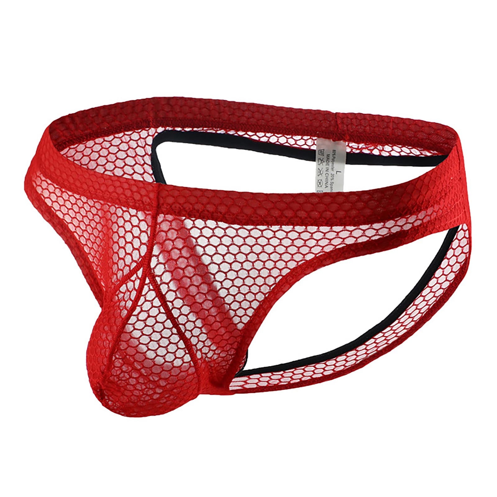 Knosfe Men's Mesh Athletic Supporter Jockstrap Underwear XXL - Walmart.com