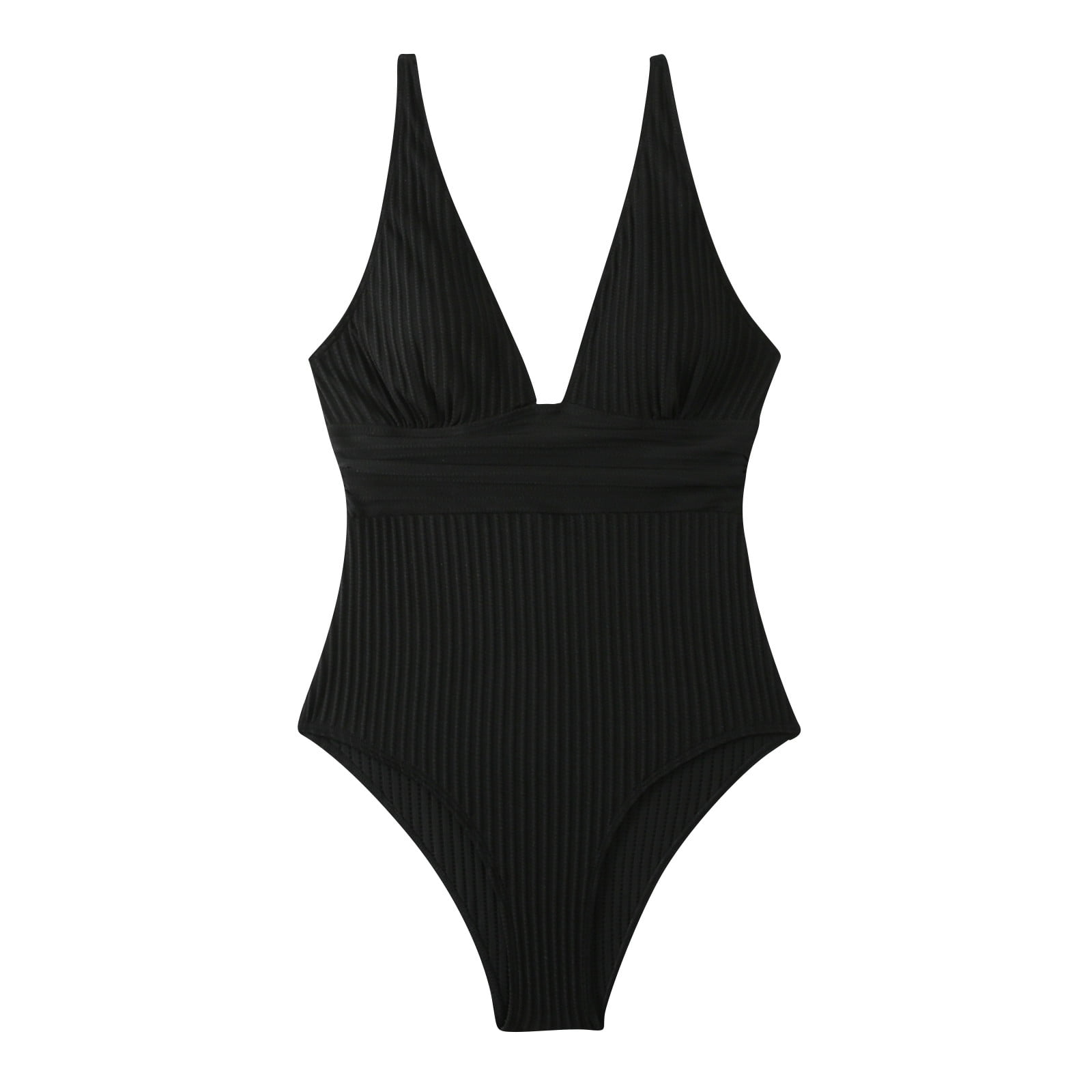 Knosfe One Piece Swimsuit for Women Sexy Tummy Control Monokini Summer ...