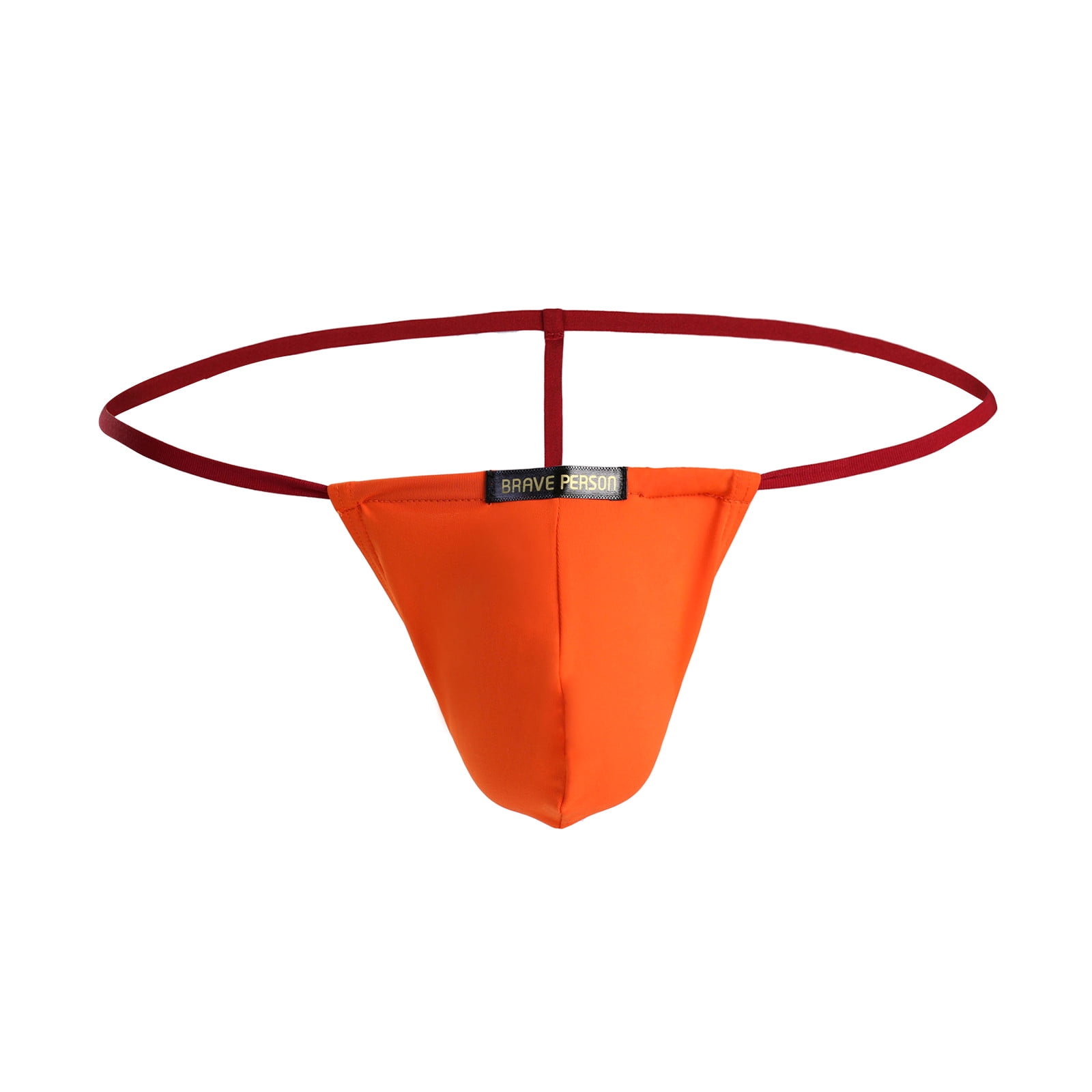 Knosfe Plus Size Thong Panties Athletic Supporter Pouch G-String Men ...