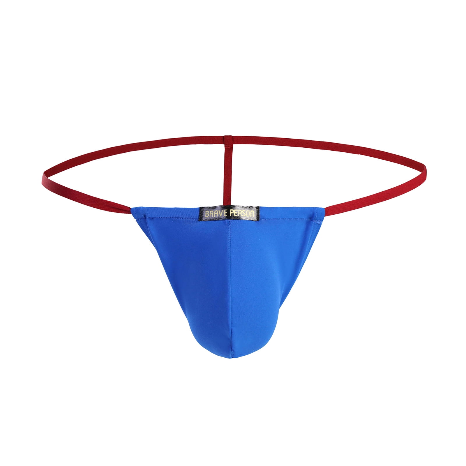 Knosfe Mens Underwear with Pouch Athletic Supporter Pouch G-String ...