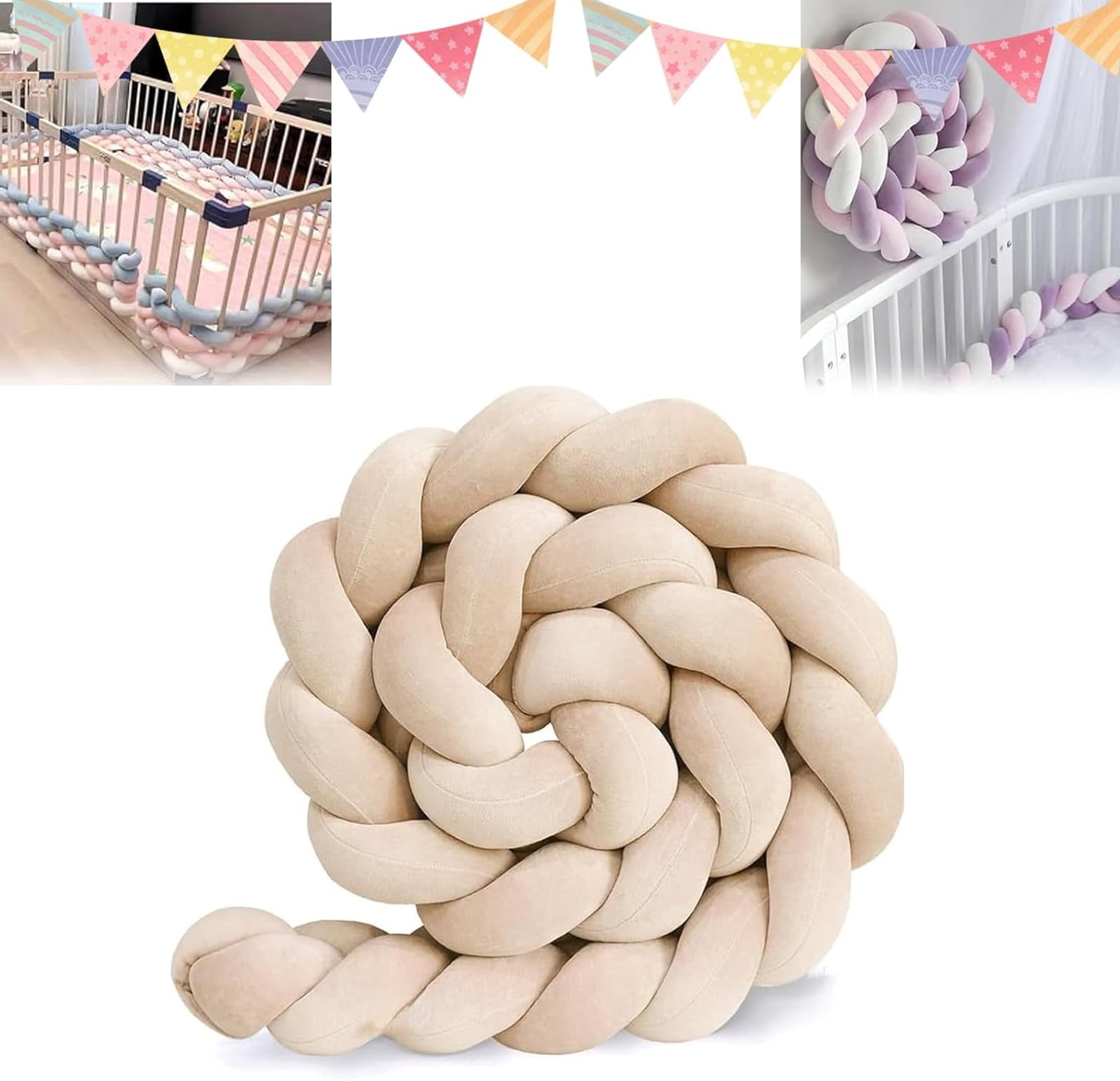 Knot Ball Pillow, Multi-Purpose Decorative & Comfort, 39in x 39in ...
