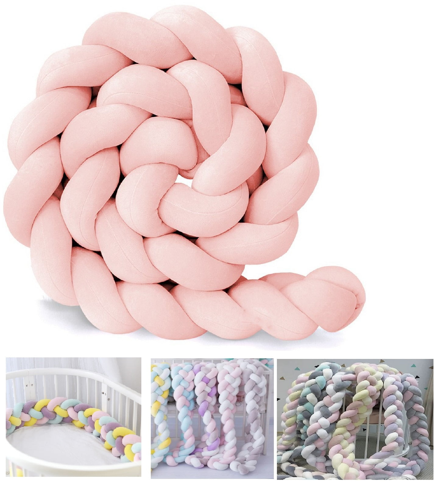 Knot Ball Pillow, Round Decorative Throw Pillows Cushion, Children Room ...