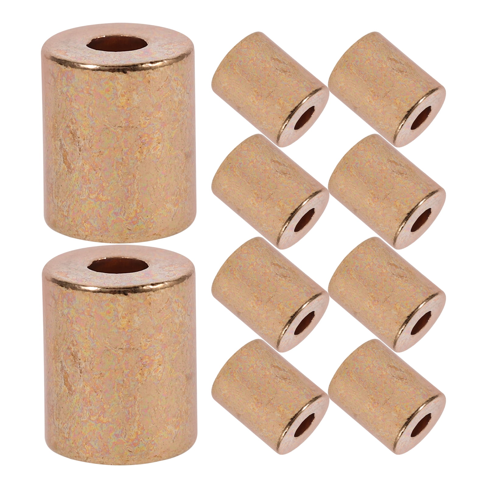 Knot Buckle,10Pcs Metal Cord Rope End Lock For Notebook Band String ...