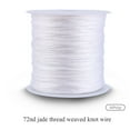 Knot Cord,100M x 0.8mm Nylon Chinese Knot Cord Rattail Macrame ...