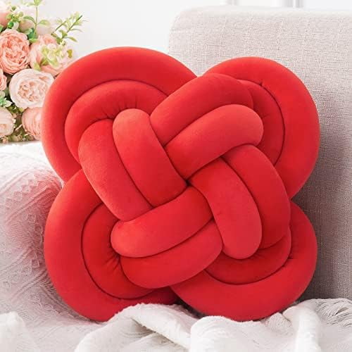 Knot Pillow, Decorative Throw Pillows with Soft Plush for Couch, 12 ...